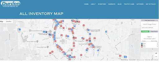 Durden Outdoor Displays | The Famous Makers