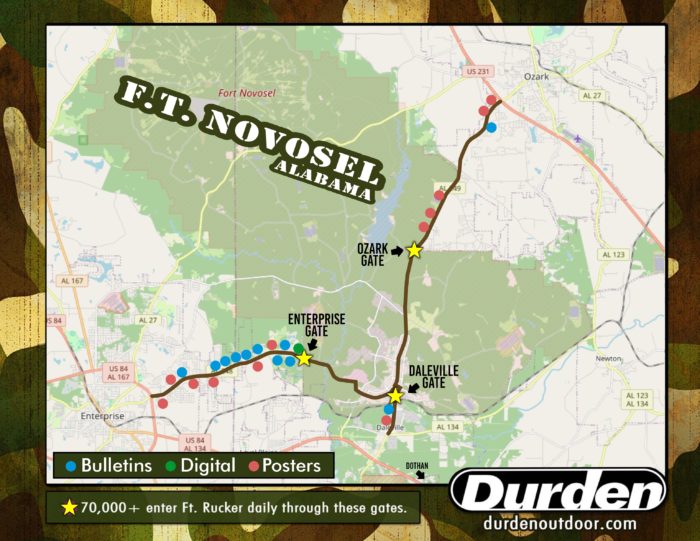 Durden Outdoor Displays | The Famous Makers